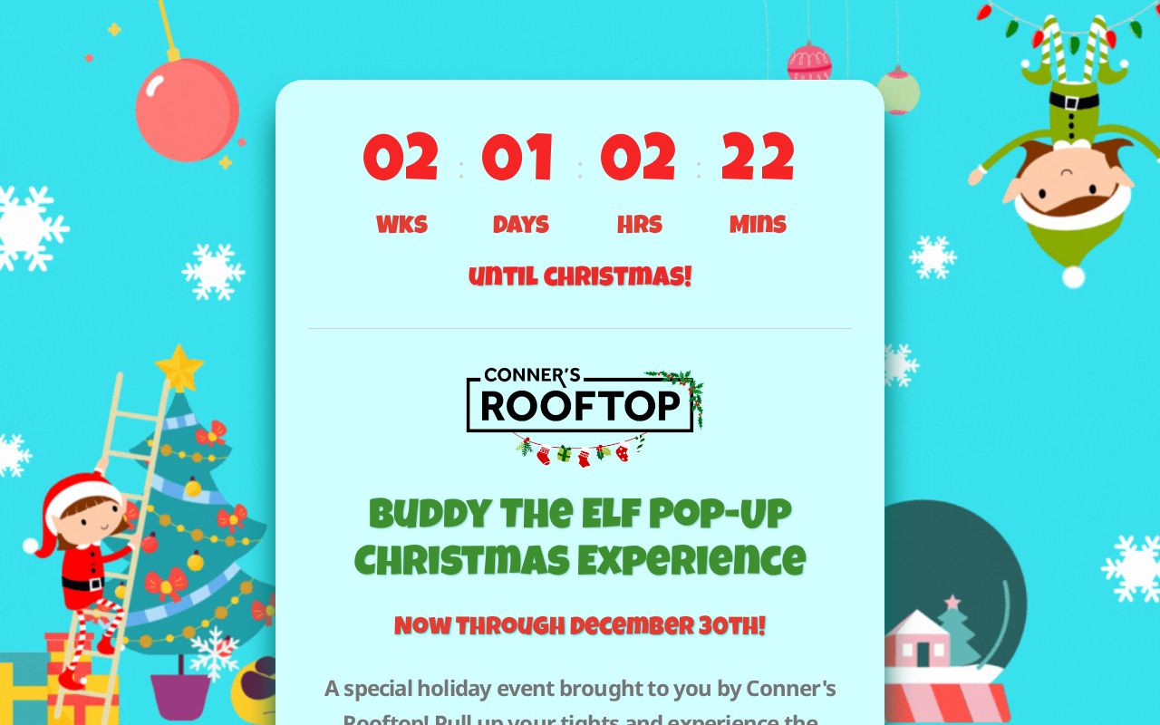 Elf Pop-Up Experience